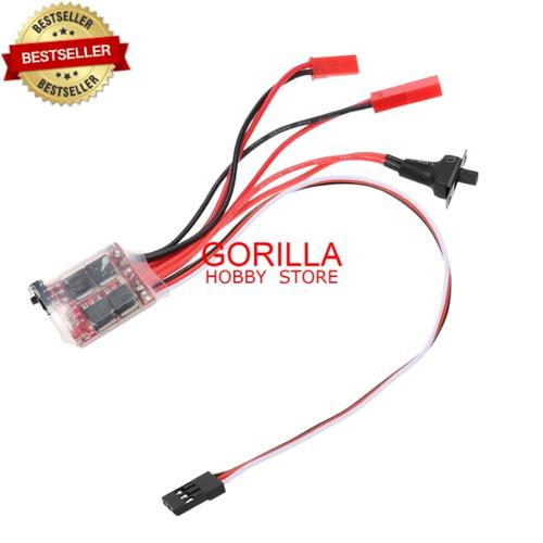 Jual ESC brushed 30A with brake system untk rc car WPL D90 MN99s ...