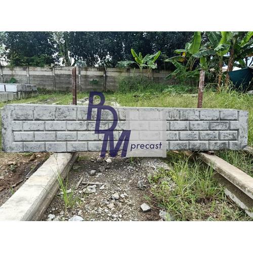 Jual Pagar Panel Beton Motif Bata arcon tembok berlin hias Pdm pre ...