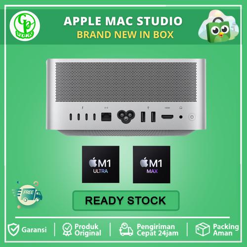 Jual Apple Mac Studio M1 Max - M1 Ultra up to 20 Core CPU 64 Core GPU ...