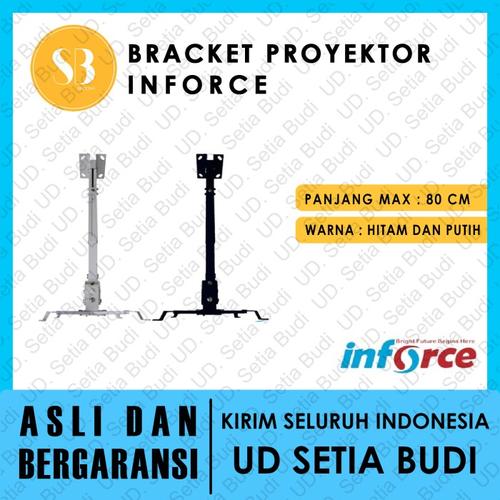 Jual Bracket Projector Tube Inforce Braket Proyektor Hitam Putih - Kota ...
