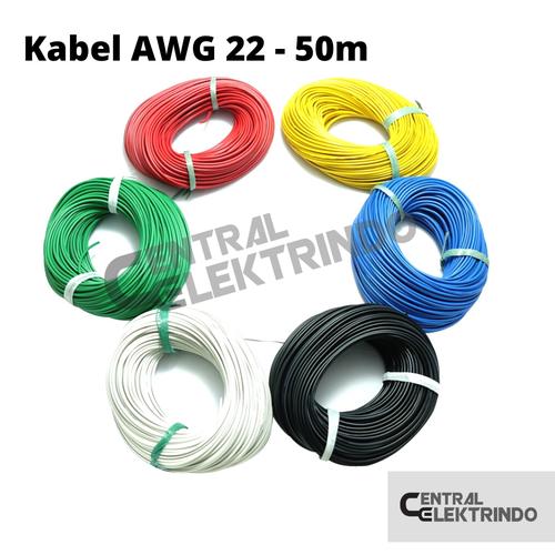 Jual Kabel AWG 22 Kabel Serabut isi 22- Panjang 50 Meter | Kabel AWG22 50m - Putih - Jakarta ...