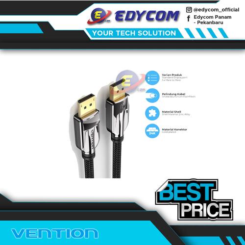 Jual Vention Kabel DisplayPort DP 1.4 Male to Male 4K 8K HDR Adaptive ...