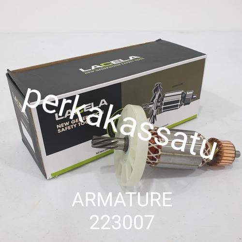 Jual ARMATURE MESIN DEMOLITION HAMMER LACELA 223007 ANGKER MOTOR - Kota ...