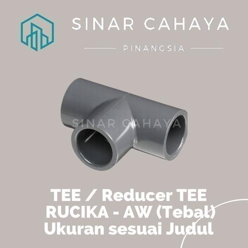 Jual Rucika TEE / Reducer TEE PVC AW ukuran 4" x 4" - Jakarta Barat ...