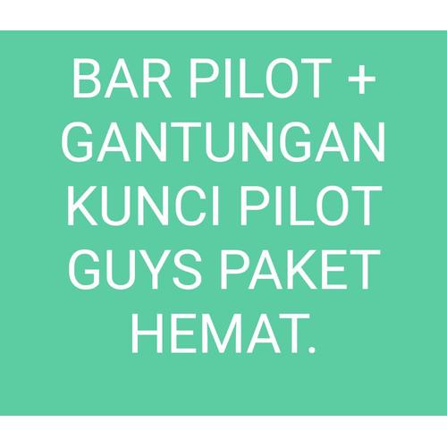 Promo Bar pilot 4 Original Silver Student pilot captain Produksi ...