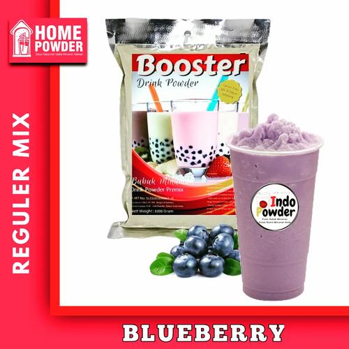 Jual Bubuk Minuman Boba Booster Drink Powder Rasa Blueberry 1Kg - Kab ...
