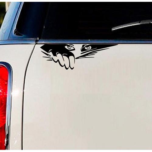 Jual Stiker Lucu Unik Kaca Body Mobil Cutting Sticker Woman Peeking ...