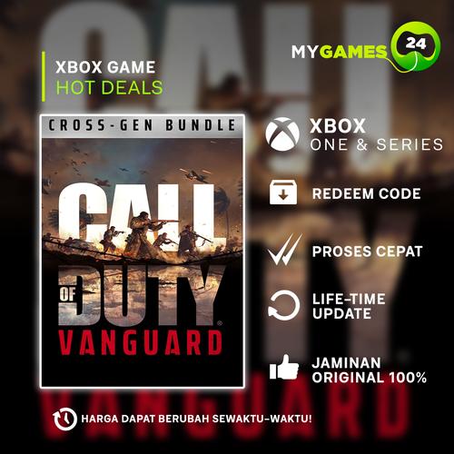 Jual Call of duty vanguard xbox one series X|S redeem code game - Cross ...