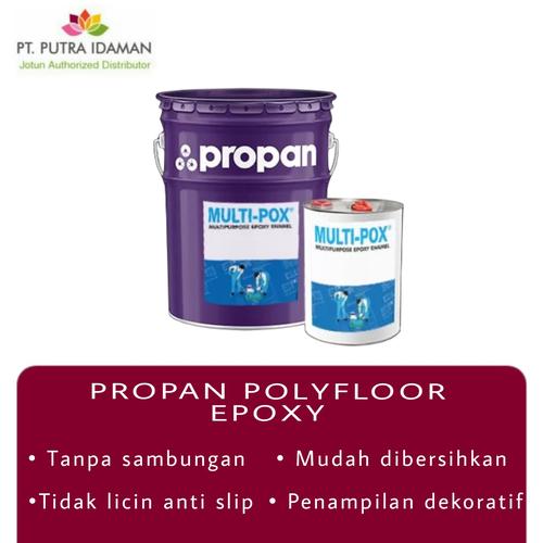 Jual PROPAN POLYFLOOR EPOXY PFT-215 M-2K SF - GREY 20 KG SET - Jakarta ...