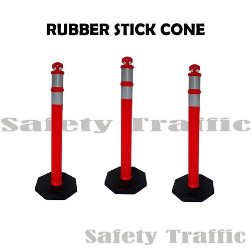 Jual Stick Cone 115 cm / Stick Cone Rubber Base Hitam - Kota Surabaya ...