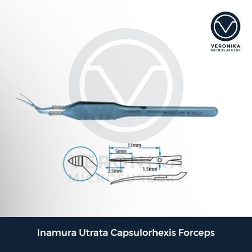 Jual Inamura Utrata Capsulorhexis Forceps Duckworth and Kent - Jakarta ...