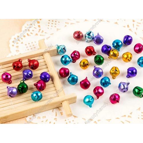 Jual Kerincingan Kerincing Lonceng Bel Kecil Nikel 8mm Warna Warni ...