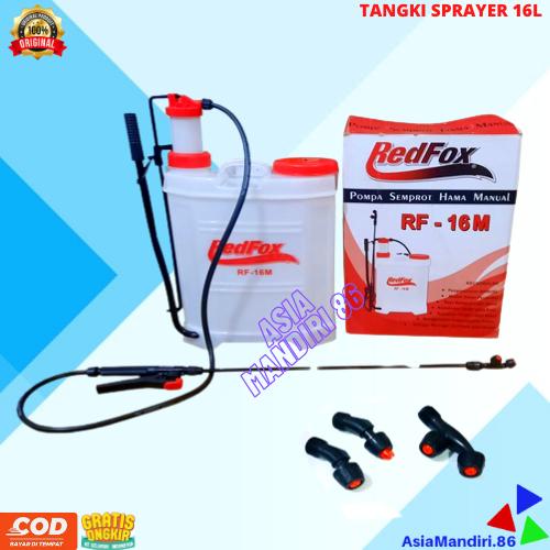 Jual Tangki Sprayer Manual 16 Liter Alat Semprotan Hama Manual - REDFOX ...
