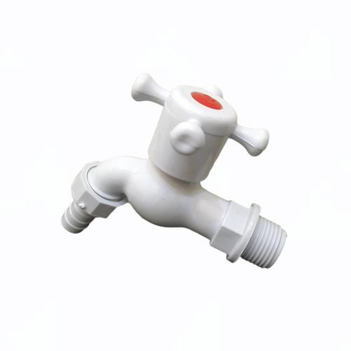 Jual Kran PVC Engkol / Putar AP (ukuran 1/2" 3/4") Kran Air Tembok ...