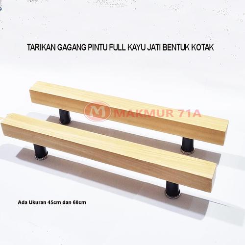 Jual Pull Handle FULL Kayu Jati / Handle Pintu Dorong Pegangan Pintu ...