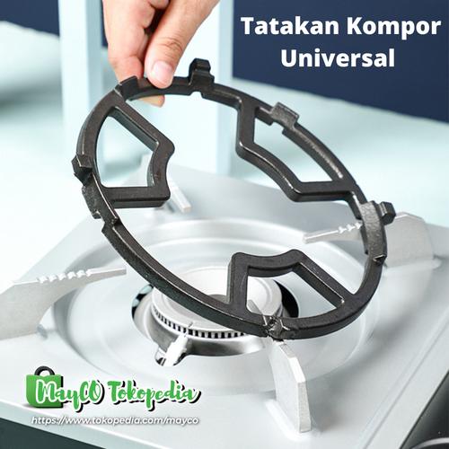 Promo Tatakan Dudukan Besi Tungku Kompor Bulat ANTI SLIP Cocok Semua ...