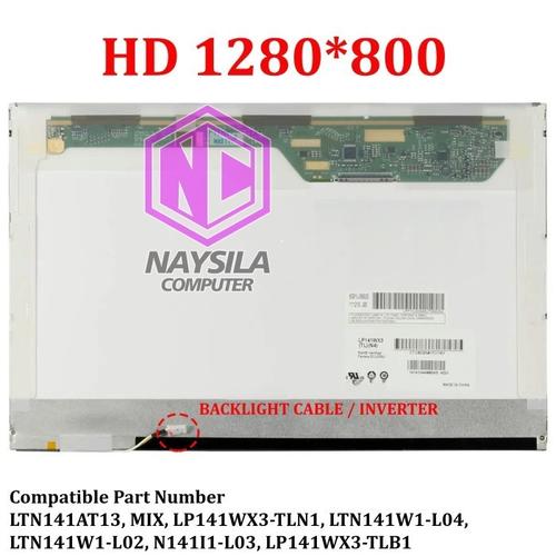 Jual LCD 14.1 TEBAL 30 PIN CCFL - LP141WX3 TLB1 TLN3 TLN4 LTN141W3-L01 L04 - Kab. Bekasi ...