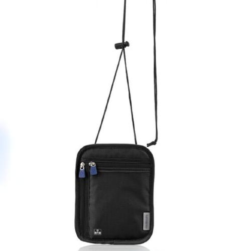 Jual Samsonite Travel Accessories Essential Neck Pouch RFID - Black ...