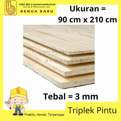 Jual Triplek Pintu 3 mm & 4 mm / Multiplek Pintu 3 mm & 4 mm - Tebal 4 ...