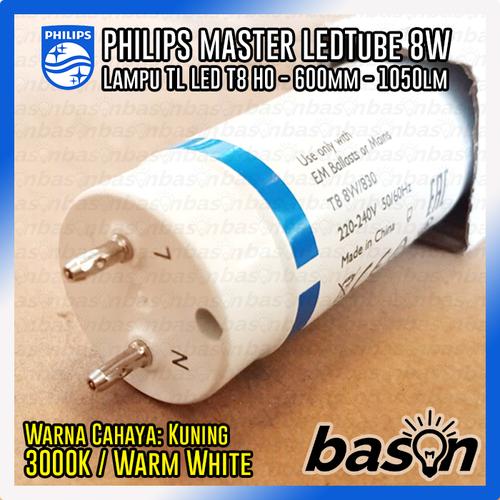 Promo PHILIPS Master LEDtube 600mm HO 8W T8 1050lm - TL LED - Kuning 3000K - Jakarta Utara ...