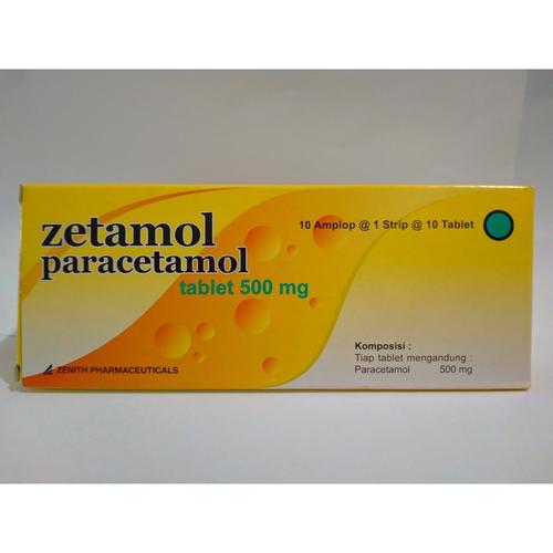 Jual Zetamol 500mg Box - Paracetamol 500mg - Kab. Grobogan - Mitra ...
