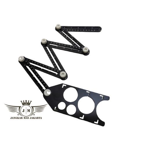 Jual Penggaris Lipat 6 Sudut Siku Pola Multifungsi Alat Ukur Keramik ...