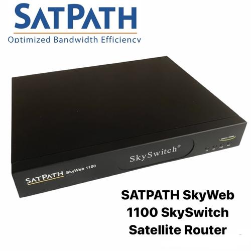 Jual SATPATH SkyWeb 1100 SkySwitch Satellite Router - Kota Tangerang ...
