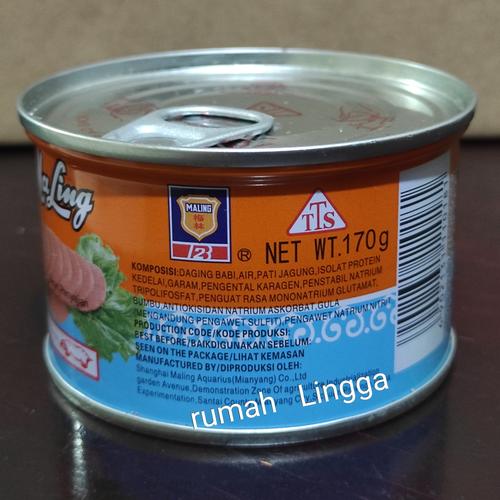 Jual Daging MALING TTS Kaleng/ Ma Ling Luncheon Meat Ham Kornet Babi ...
