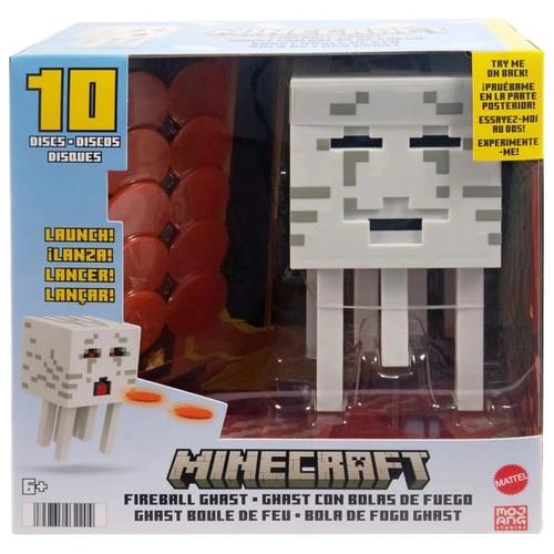 Jual Minecraft Fireball Ghast Figure Playset Bisa Melempar Disc Mojang ...