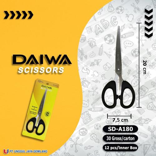 Jual Gunting Kertas Besar Sedang Kecil 12 cm 16 cm 20 cm DAIWA ...