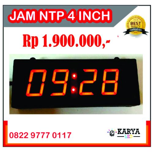Jual NTP Digital Clock - Kab. Sleman - KARYA LED | Tokopedia