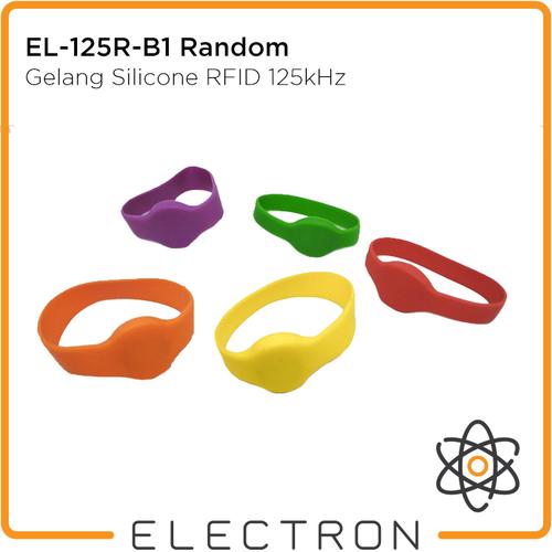 Jual EL-125R-B1 Gelang RFID 125kHz Proximity Bracelet Wristband 125 kHz ...