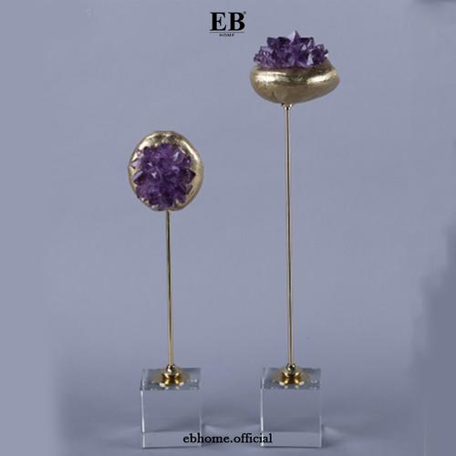 Jual Pajangan Meja Kristal Estetik / Amethyst Quartz Set 190/20-21 ...
