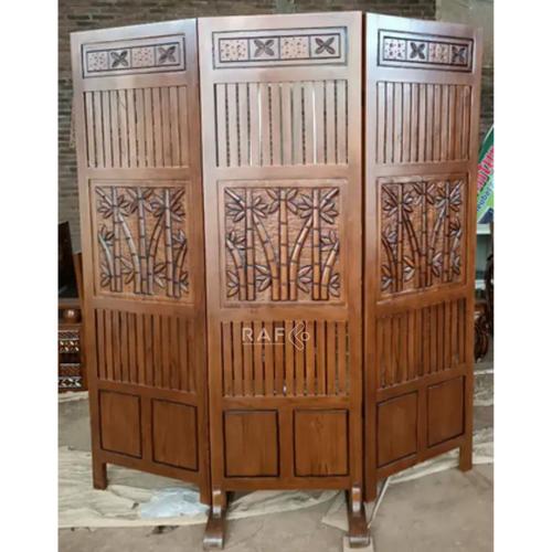 Jual Sketsel Motif Pohon Bambu, Penyekat Ruangan Jati - Kab. Jepara ...