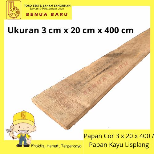 Jual Papan Kayu Lisplang 3 x 20 cm / Papan Kayu Lisplang 20 cm Meranti ...