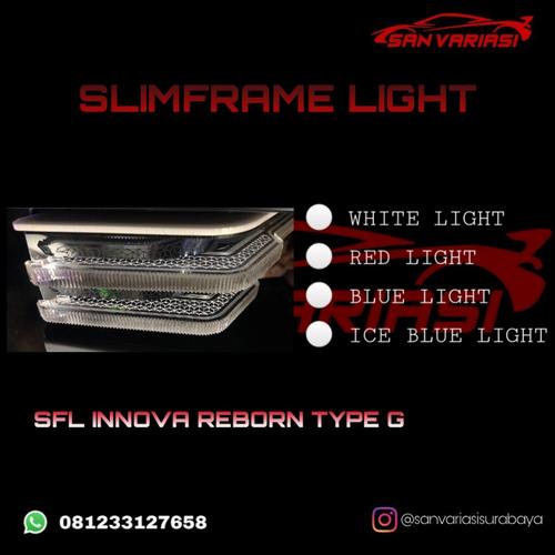 Jual SLIM FRAME LIGHT LAZY EYE INNOVA REBON TYPE G - Putih - Kota ...
