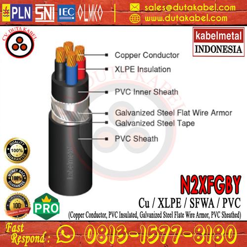 Jual Kabel N2XFGbY 4x25 mm2 KABEL METAL (KMI) /4x25 mm/4 x 25 mm2/4 x ...