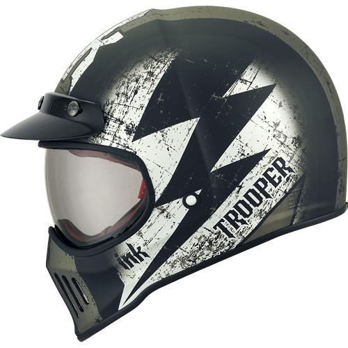Jual HELM INK TROOPER THUNDER - MATT BLACK/GUNMETAL - L - Jakarta Pusat ...