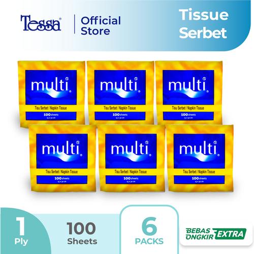 Promo Tissue Multi Napkin Lunch 100s 1p - 6 pcs - Jakarta Barat ...