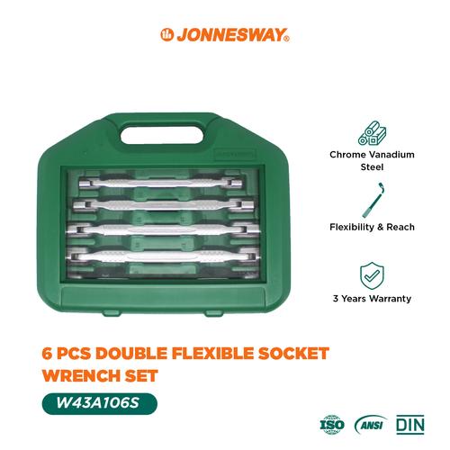 Promo Jonnesway 6Pcs Kunci Busi DOUBLE Flexible Socket Wrench Set ...