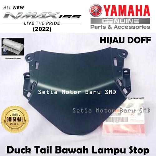 Jual Cover Duck Tail Dagu Stop Bawah All New Nmax Hijau Doff Asli YGP ...
