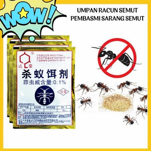 Jual Obat pembasmi sarang semut racun semut bubuk serangga Ant Bait Powder - Kota Denpasar ...