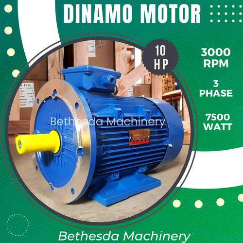 Jual Electro Motor ADK 10 HP RPM 3000 1500 1000 Dinamo Listrik 3Phase ...