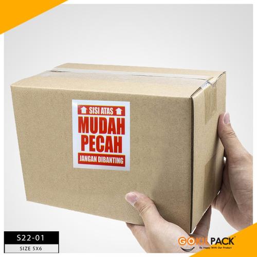 Jual Sticker Fragile|Sticker Mudah Pecah|Sticker Hati Hati|Sticker|S22 ...