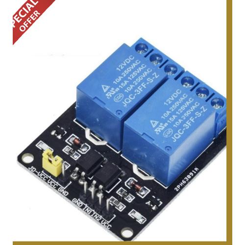 Jual Modul relay 12v 2 channel Arduino - Kota Denpasar - King Wijaya ...