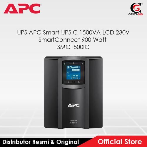 Jual UPS APC Smart-UPS C 1500VA LCD 230V SmartConnect 900 Watt SMC1500IC - Jakarta Pusat ...