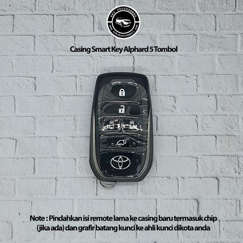 Jual Casing Remote Smart Key Alphard Transformer 5 Tombol - Kota ...