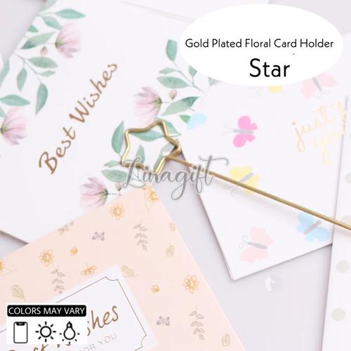 Jual STICK KARTU BUNGA/ KOREAN STICK CARD HEART GAGANG BESI KARTU ...