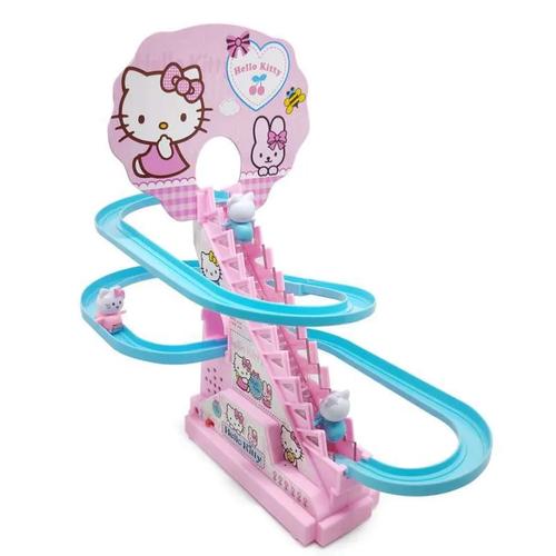 Jual Mainan Track Tangga Hello Kitty - Set Roller Coaster Hello Kitty ...