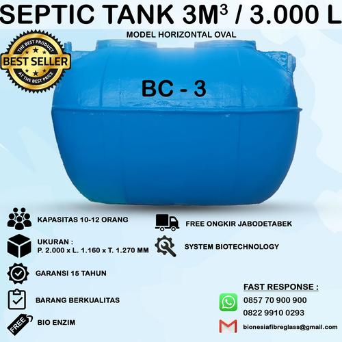 Jual Biotank BIOFIL / Septictank BIOTECH 3m3/3.000 Liter - Kab ...